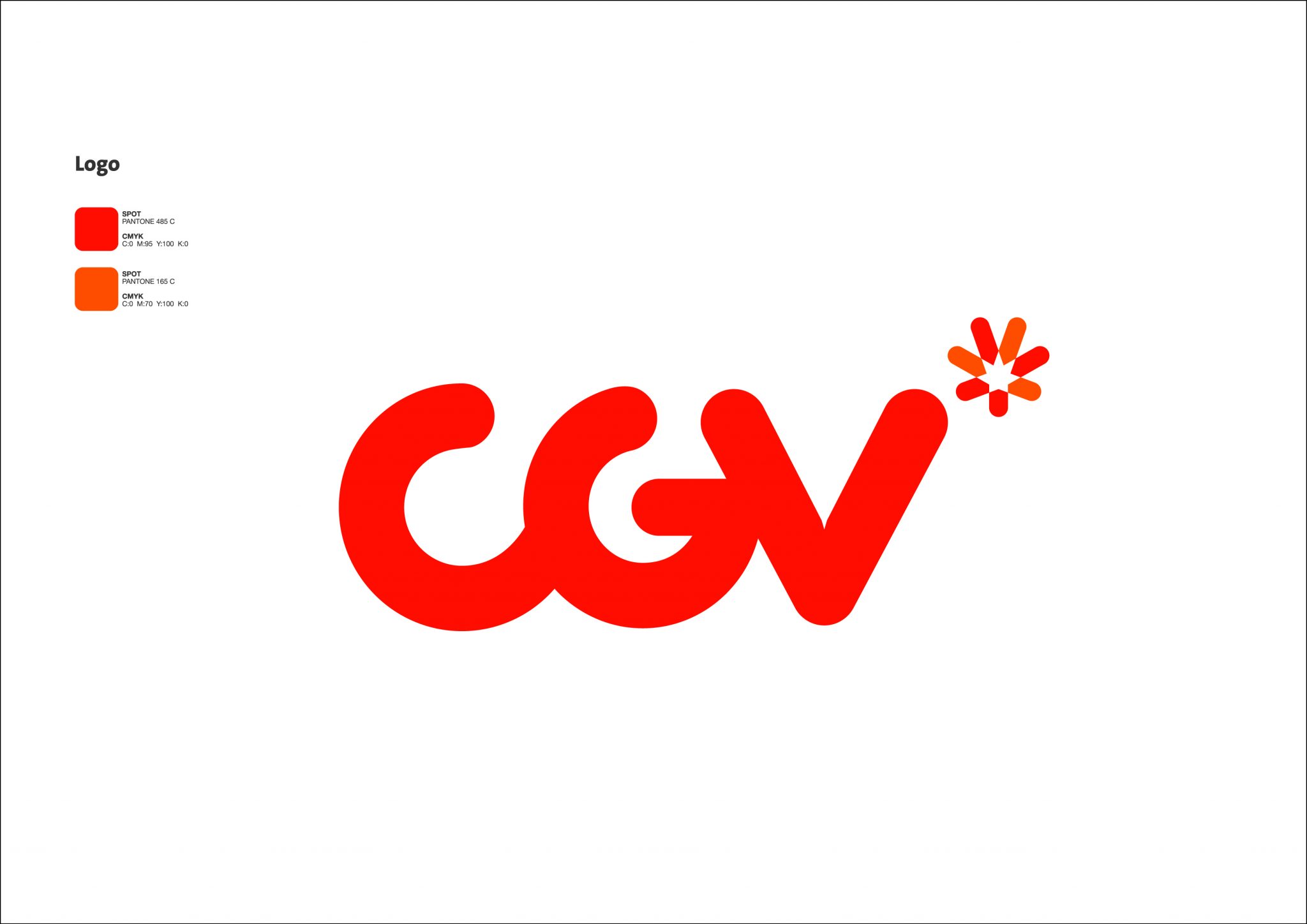 CGV 로고 BI 이미지 – CJ미디어라이브러리