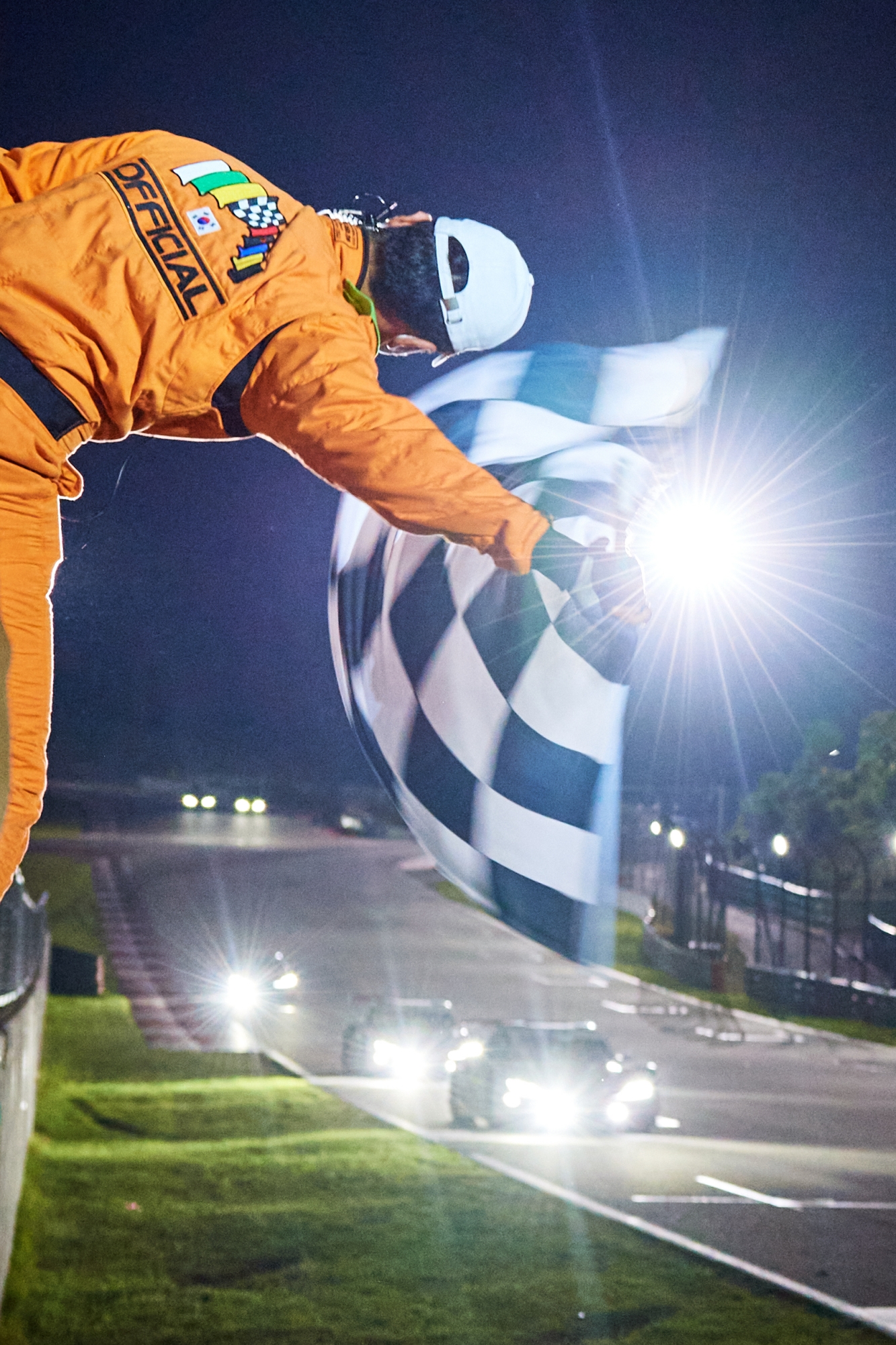 [CJ대한통운] 2023 CJ대한통운 슈퍼레이스 챔피언십 슈퍼 6000 클래스_나이트 레이스 체커기 – CJ미디어라이브러리