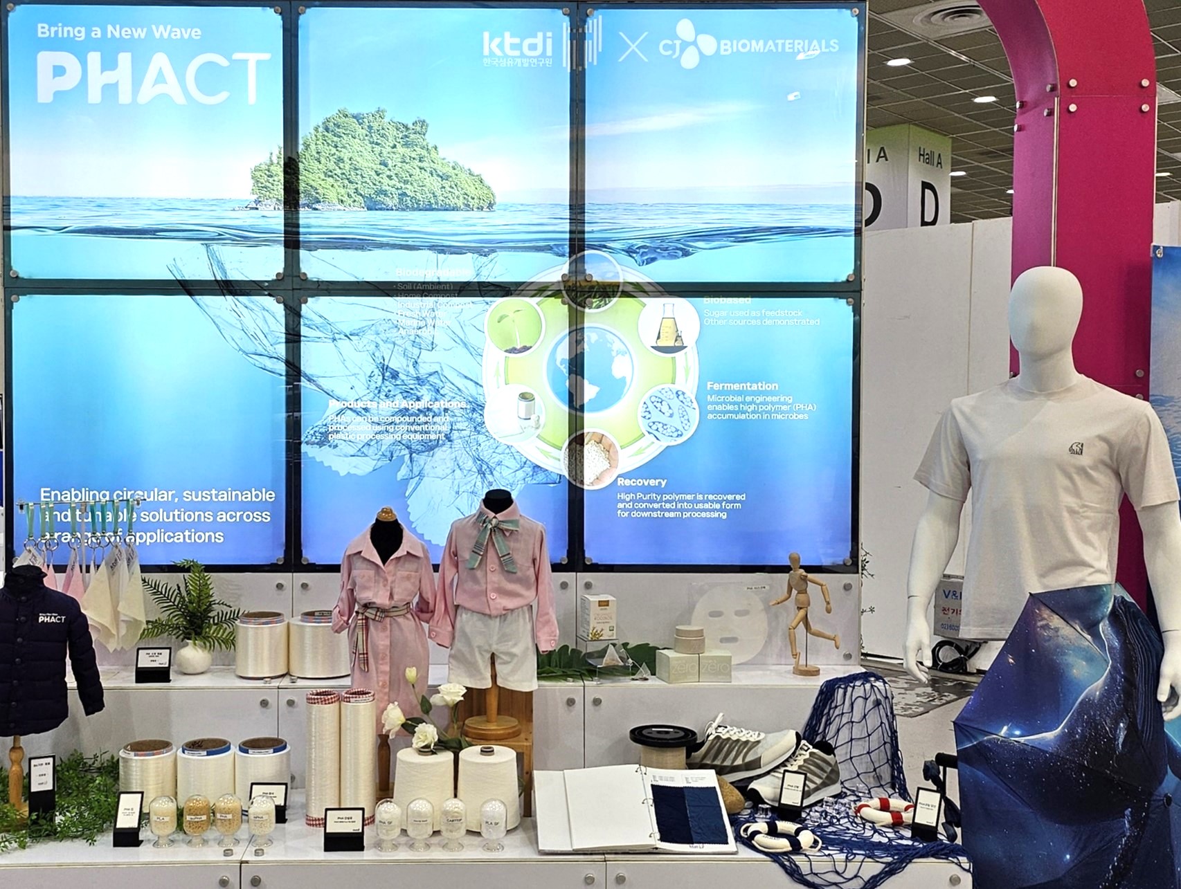 CJ제일제당, 생분해성 바이오 소재 PHA 적용한 섬유 공개…‘프리뷰 인 서울 2024’ 참가 – CJ 뉴스룸